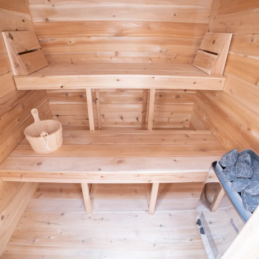 Canadian Timber Granby CTC66W - LeisureCraft Saunas | New England Spas