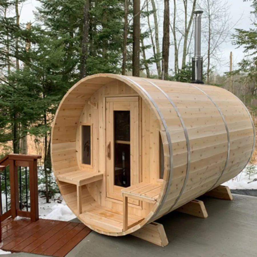 Canadian Timber Tranquility CTC2345 - LeisureCraft Saunas | New England ...