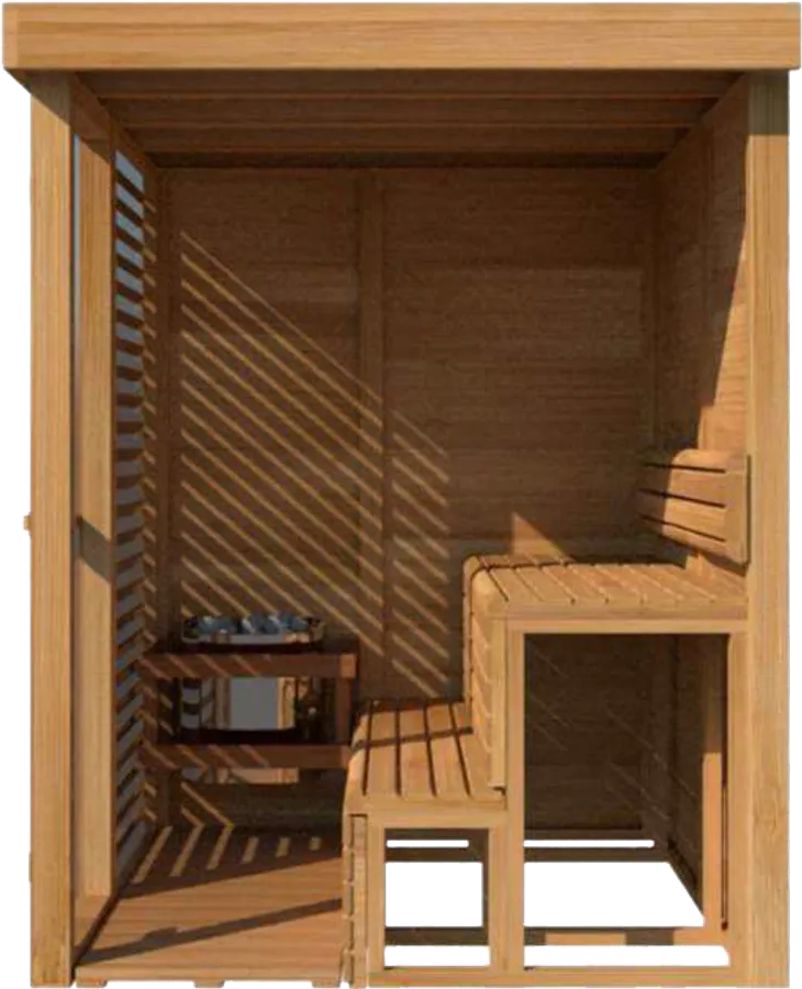 Pure Cube Indoor PU550 - LeisureCraft Saunas | New England Spas